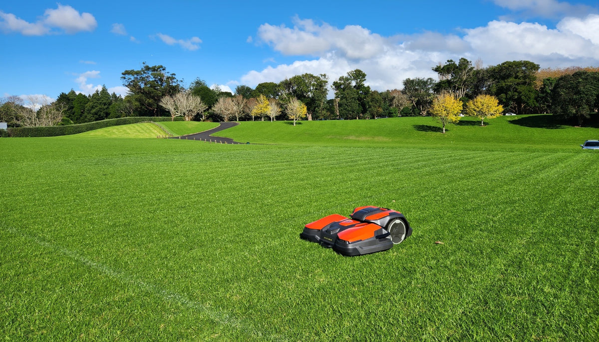 Optimize Large Green Spaces with MowBot's Robotic Mowers
